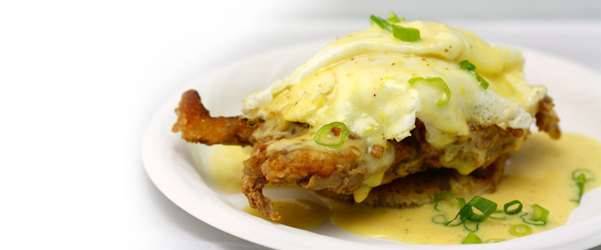 Soft Shell Crab Benedict - Handy Seafood